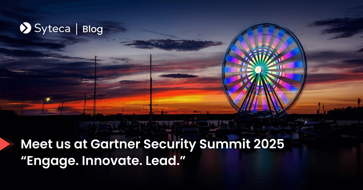 Syteca at Gartner Security Summit 2025 | Syteca